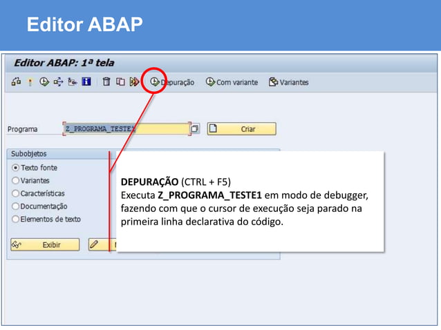 Treinamento SAP ABAP