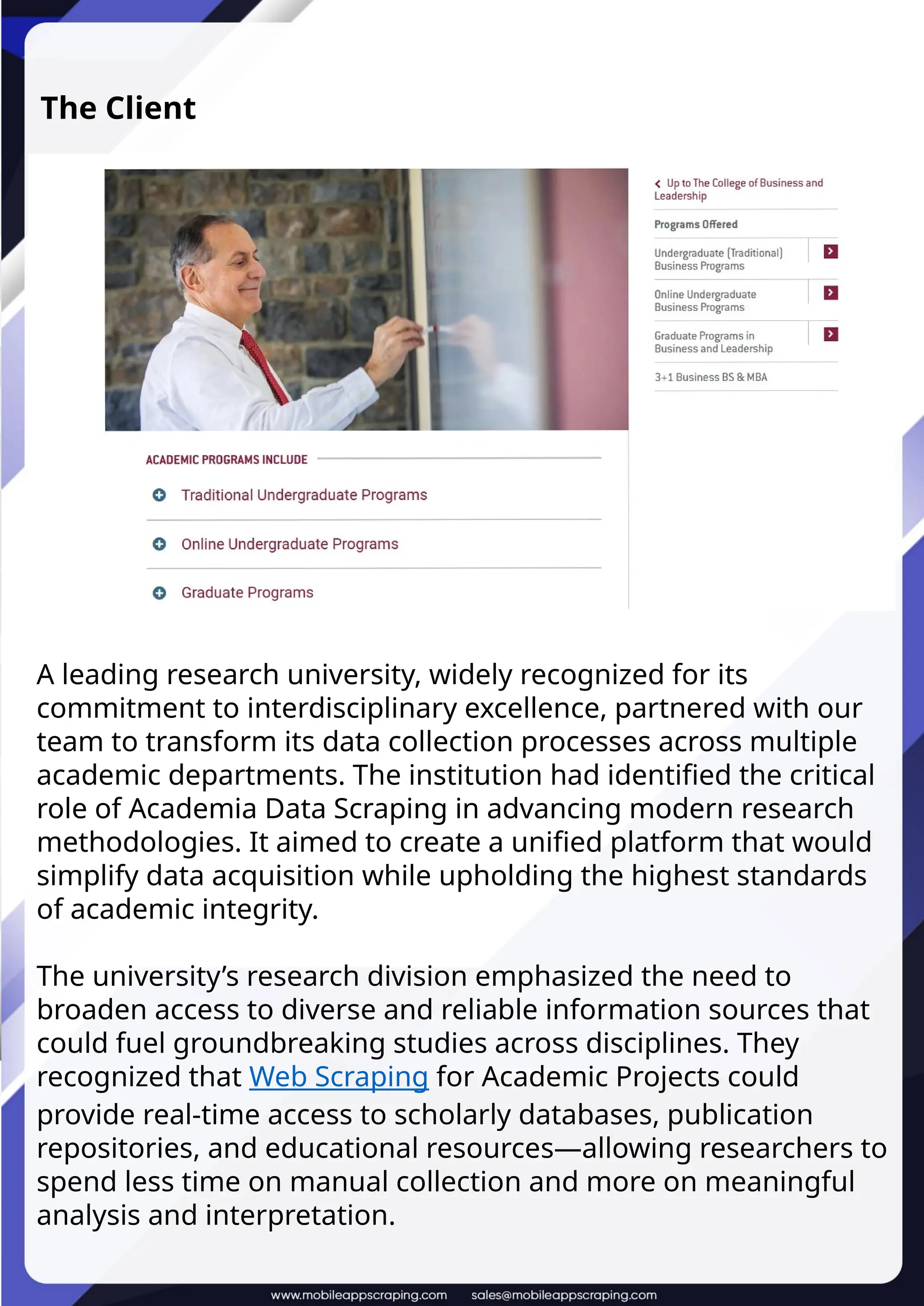 Academia Data Scraping Driving Insights For Modern Learning.pptx
