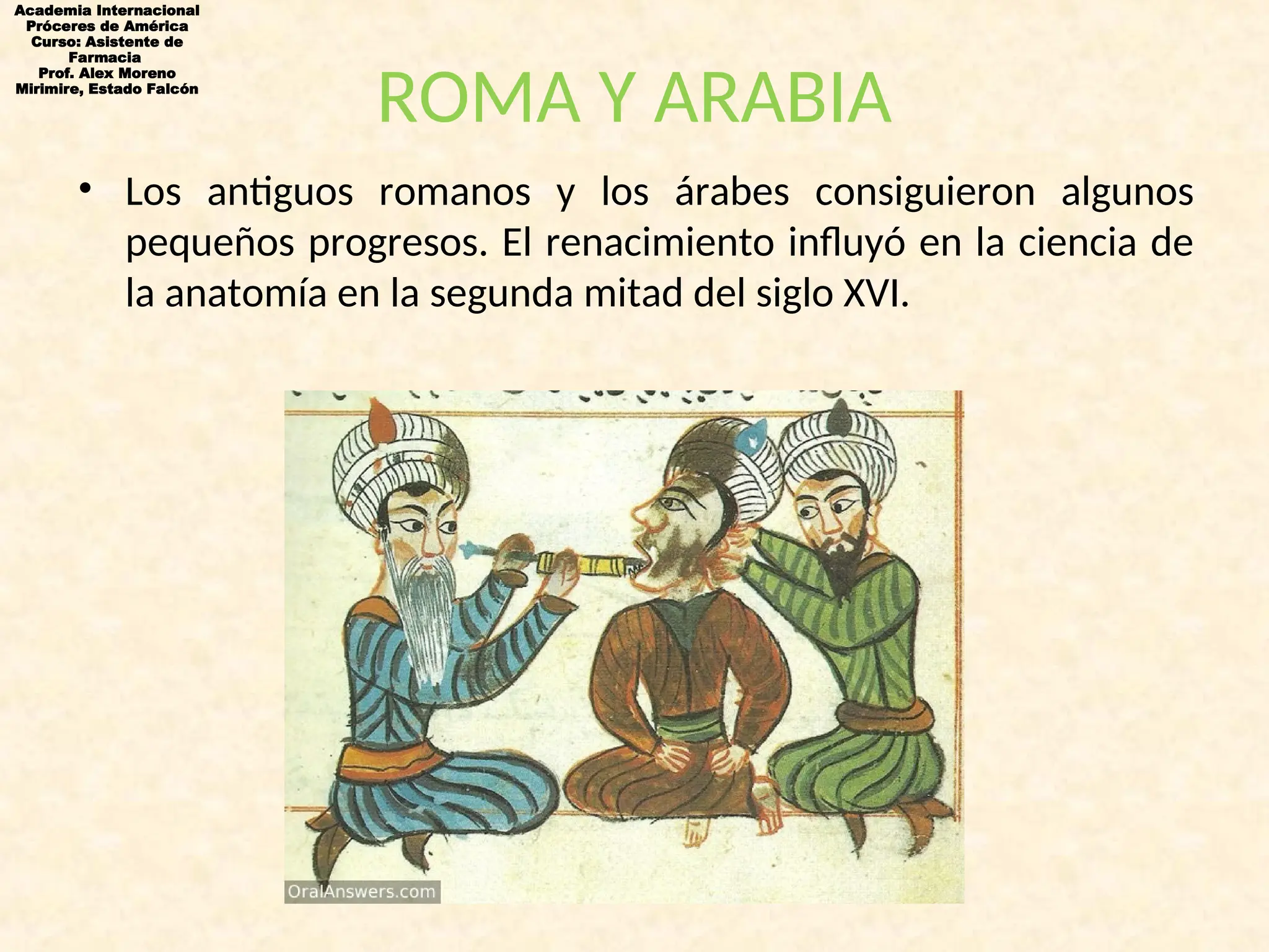 Academia internacional Próceres de América, Anatomía PVAnatomia V, A.ppt