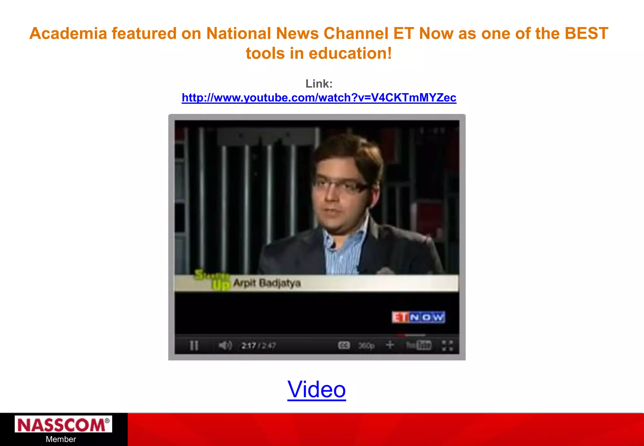 Academia ERP Presentation - College and University Management System | PPT