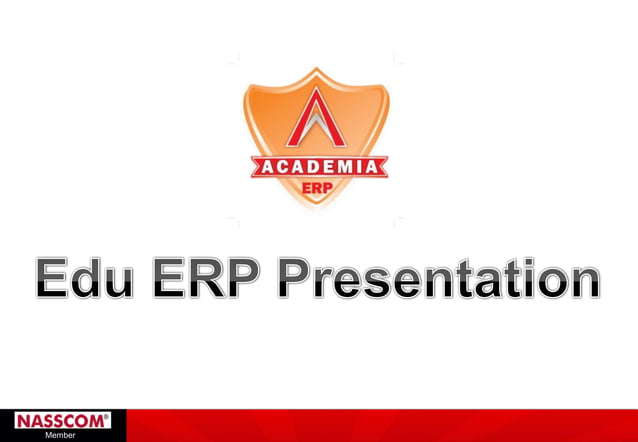 Academia ERP Presentation - College and University Management System | PPT