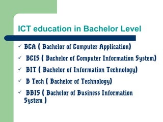ICT in Higher Education | PPT