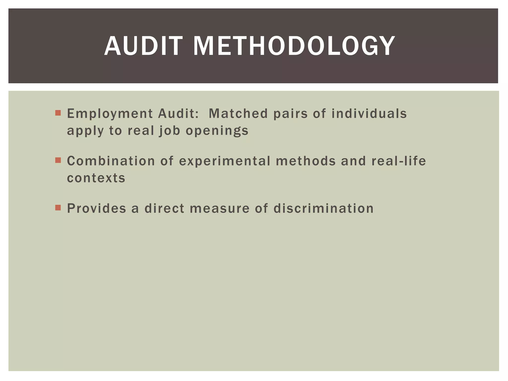 Academic insights Devah Pager | PPT