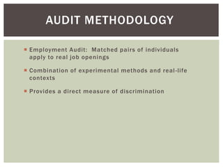 Academic insights Devah Pager | PDF