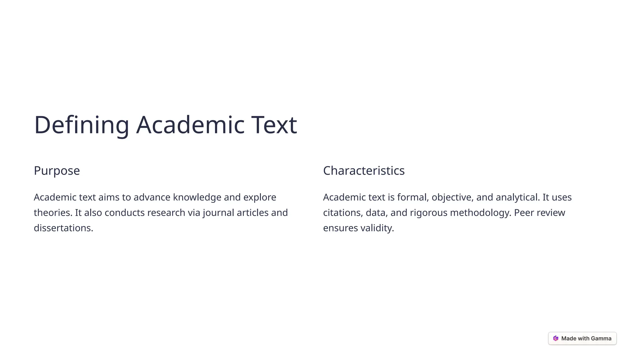 Academic-vs-Professional-Text-Key-Differences.pptx