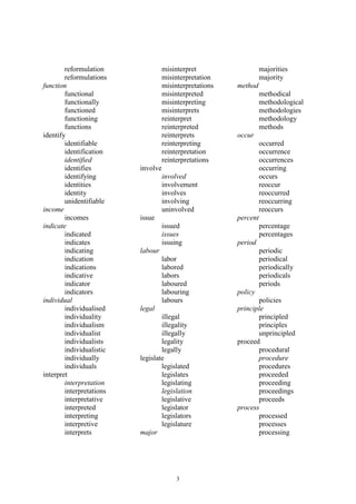 Academic word-list | PDF