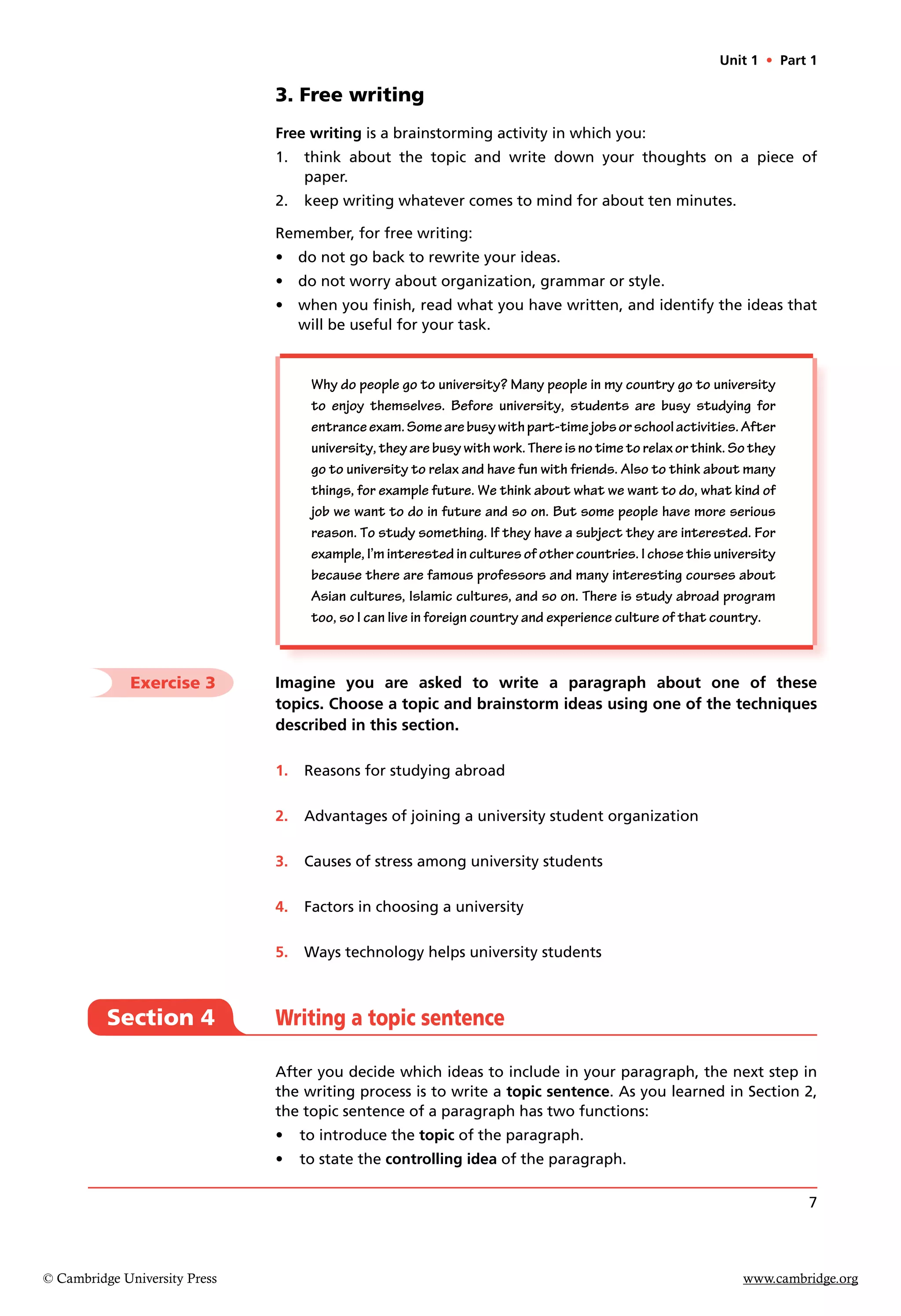 Academic writing-skills-level1-students-book-unit1-sample-pages | PDF