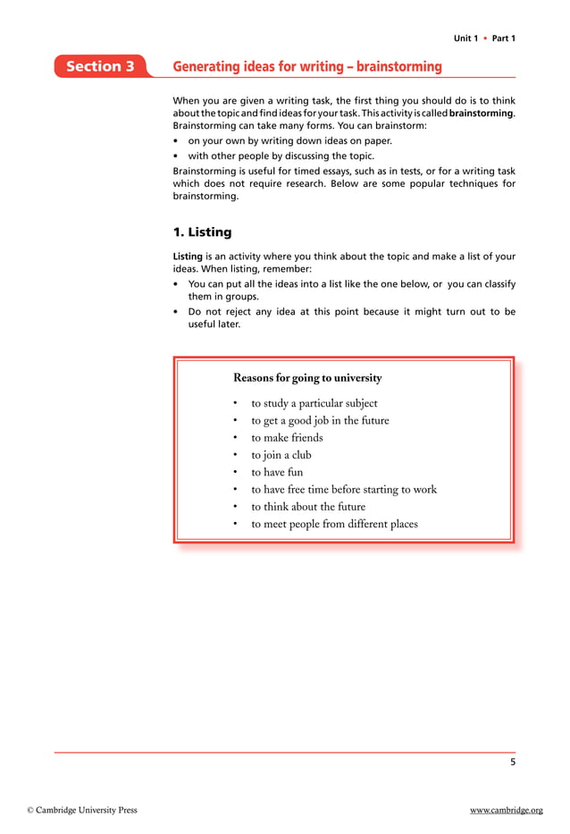 Academic writing-skills-level1-students-book-unit1-sample-pages | PDF