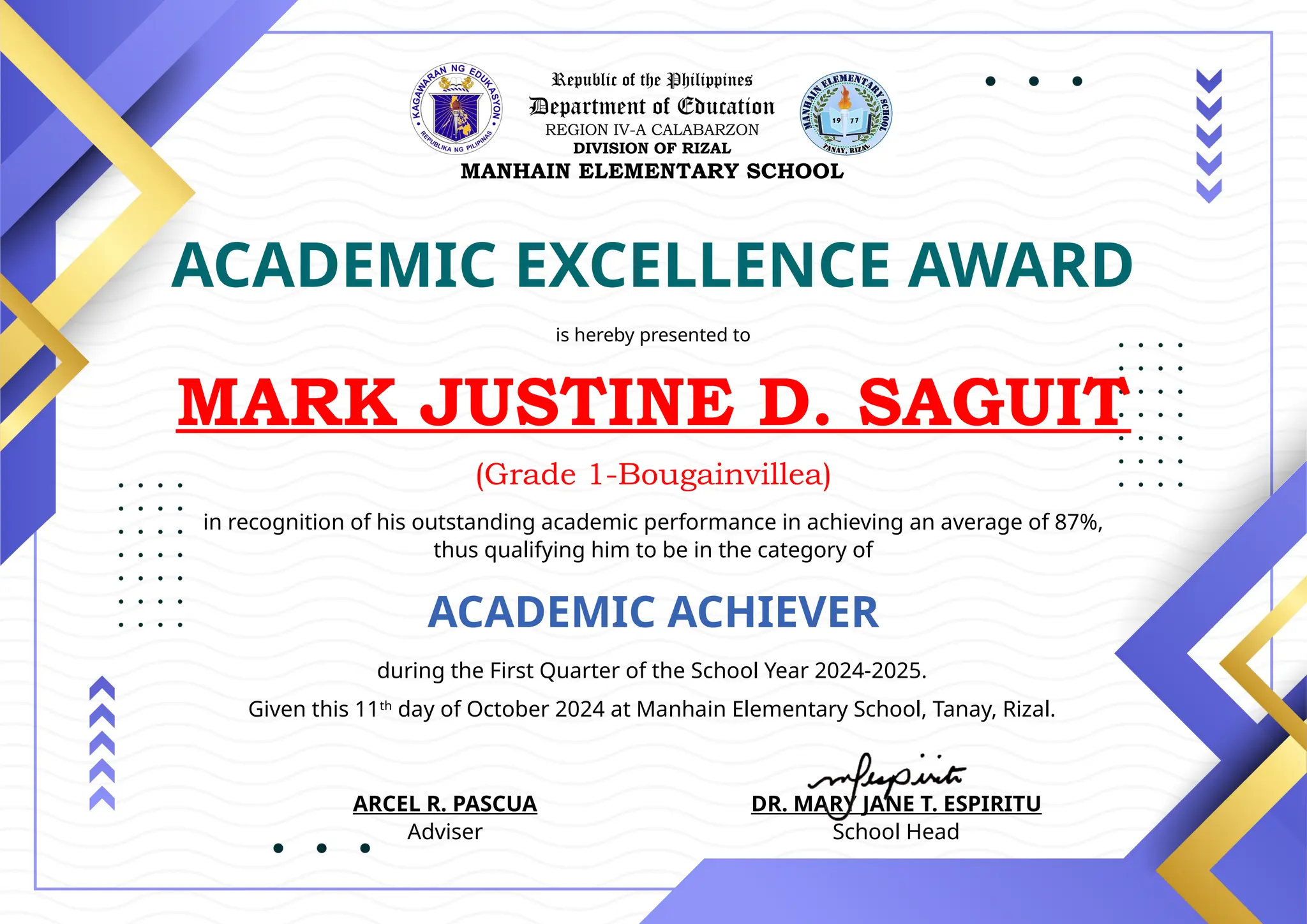 Academic Achiever.pptx hnffvghf ftfthgvt | PPT