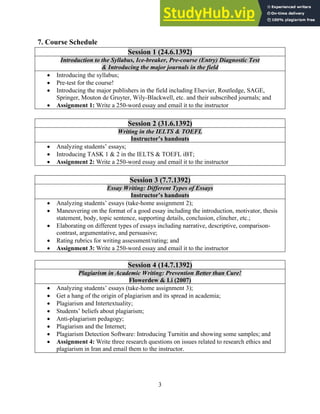 Academic Advanced Writing For Graduate Students Of TEFL Applied Linguistics | PDF | Postgraduate ...