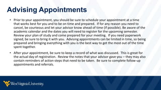 Academic Advising | PPTX
