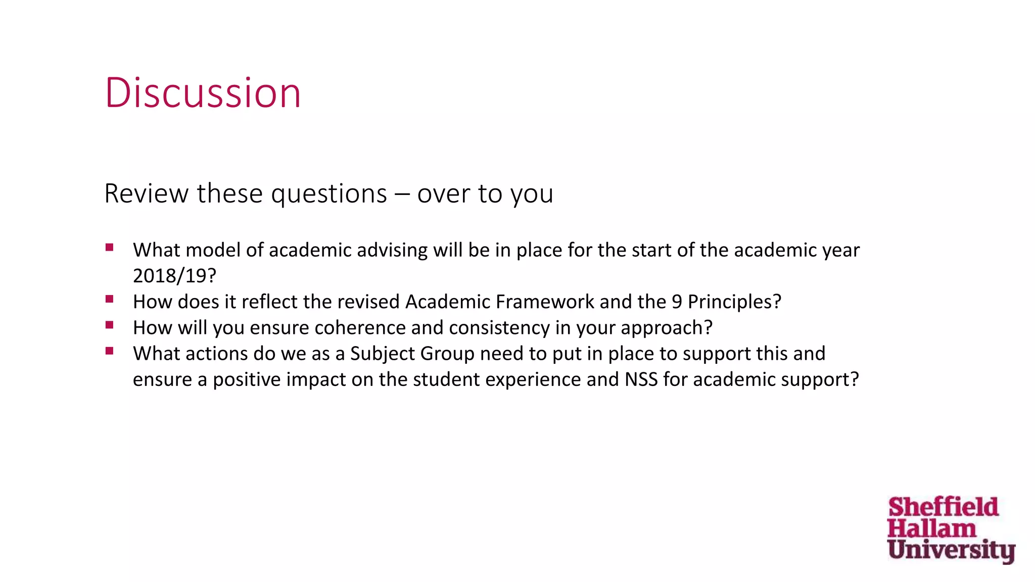 Academic Advising - What, Why, How? | PPTX