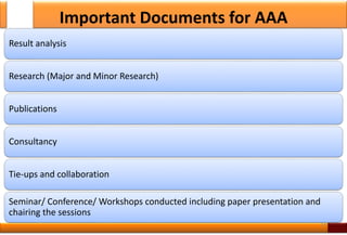 Academic and administrative audit (AAA) | PPTX