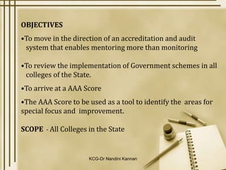 Academic and administrative audit (aaa) ppt | PPT