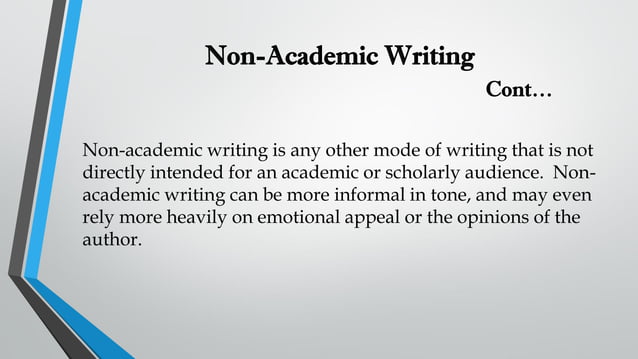 Academic and Non Academic writing by Sohail Ahmed Solangi | PDF