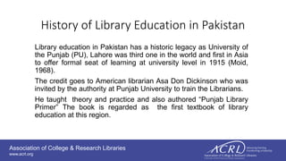 Academic and research libraries in pakistan by Abid Hussain Library ...