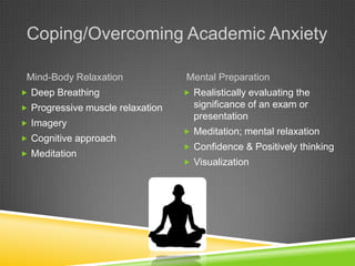 Academic Anxiety | PPT