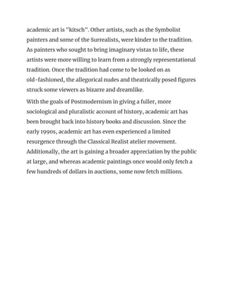 Academic art | PDF