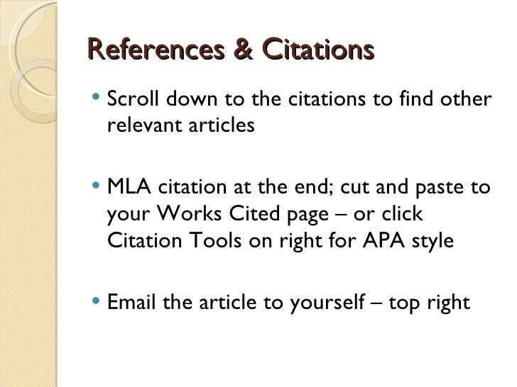 Finding Peer-Reviewed Journal Articles