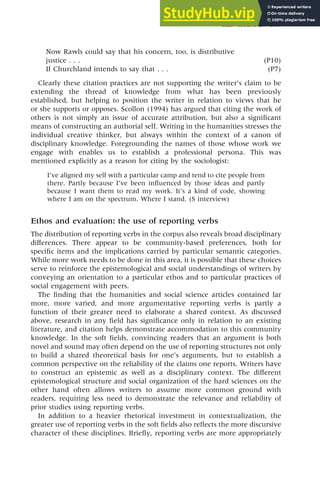 Academic attribution citation and the construction of disciplinary ...
