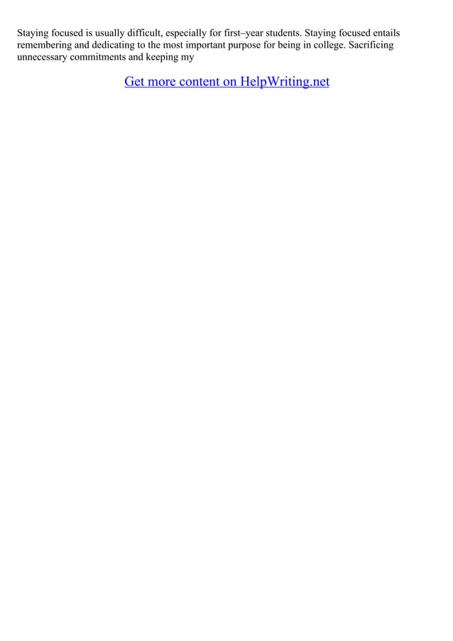 Academic Background Essay | PDF