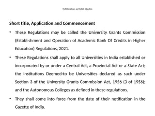 Academic Bank of Credits (ABC) for university.pptx