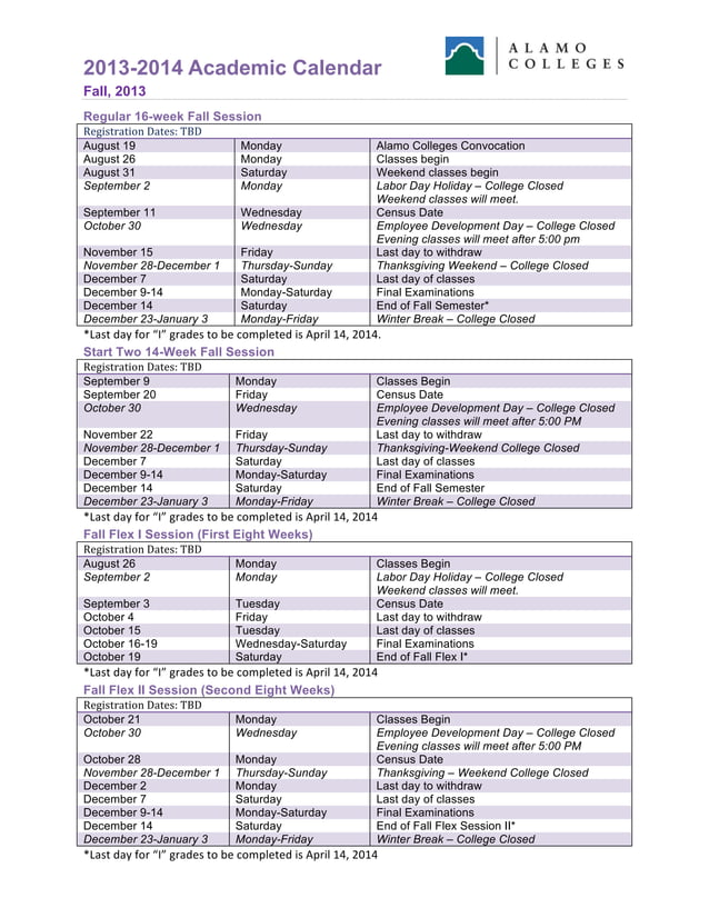 Academic calendar | PDF