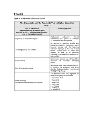Academic calendar en_2012_13 | PDF
