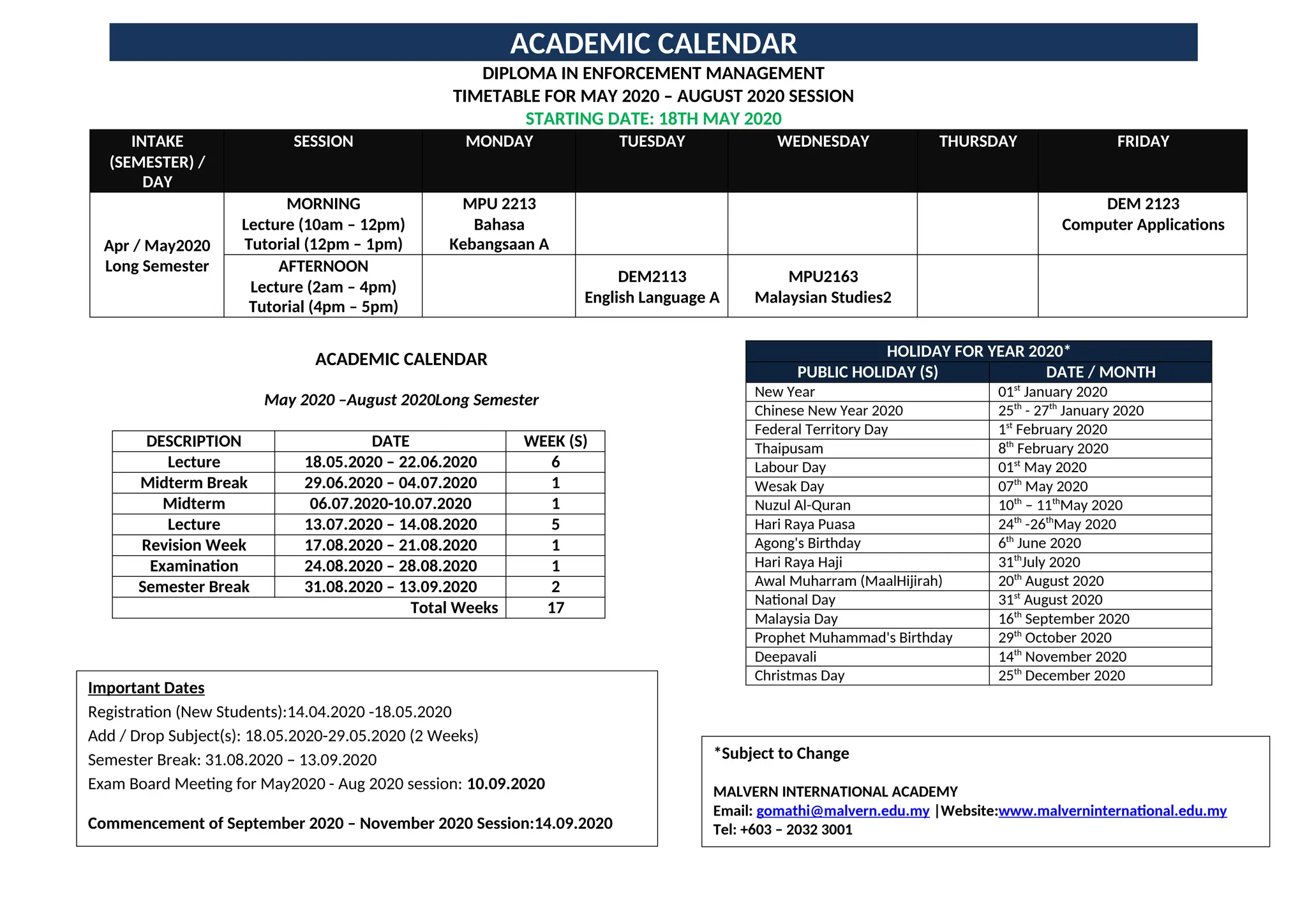 ACADEMIC CALENDER 2020 DEM - MAY 2020.docx