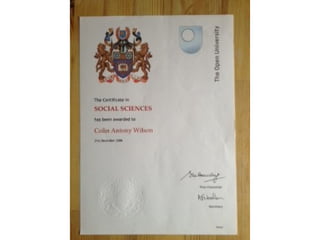 Academic Certificates | ODP