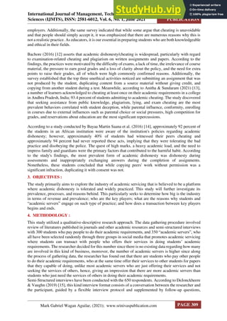 Academic Dishonesty In The Philippines The Case Of 21St Century ...