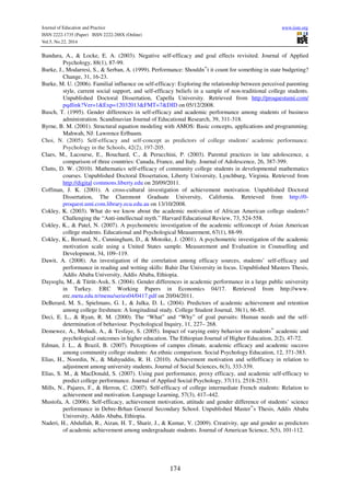 Academic efficacy and self esteem as predictors of academic | PDF