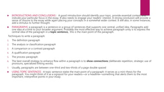 Academic essay writing | PPTX