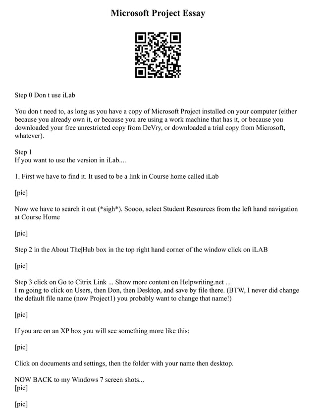 Academic Essay Examples - 15 In PDF | PDF