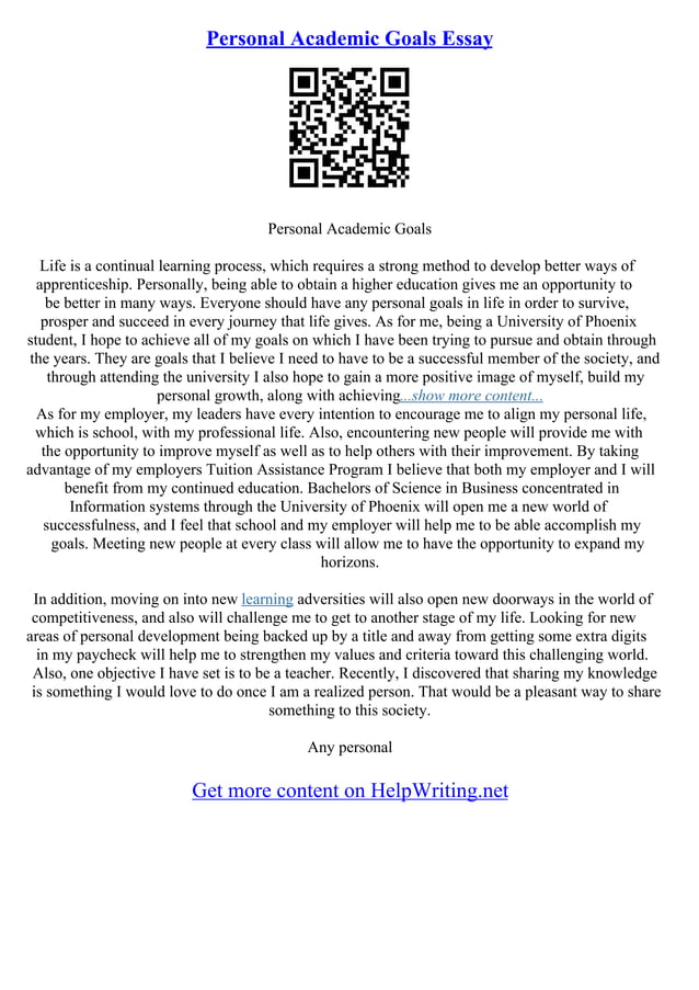 Academic Essay Sample | PDF
