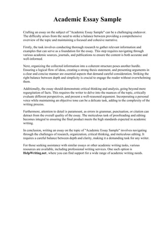 Academic Essay Sample.pdf
