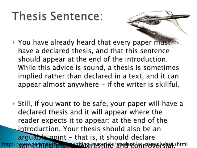 Academic Essay Structure | PPT