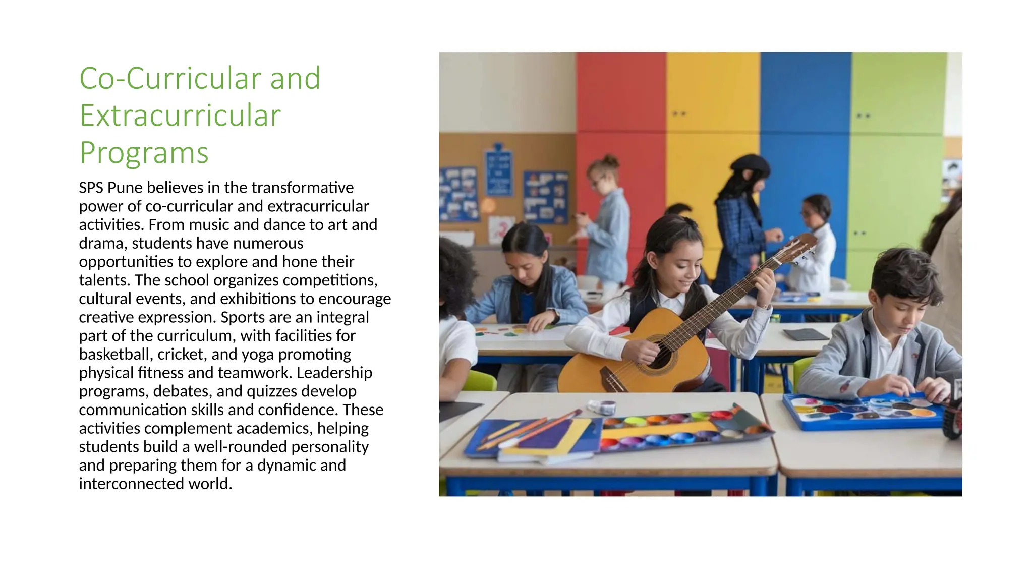 Academic Excellence and Beyond - Exploring SPS Pune's Holistic ...