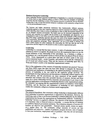 Academic Exchange Article | PDF