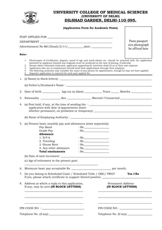 Academic form a4 (1) | DOC