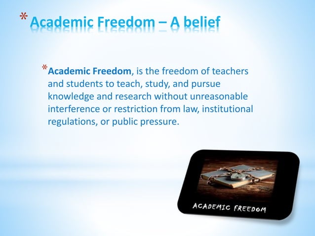 Academic Freedom | PPT