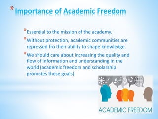 Academic Freedom | PPTX