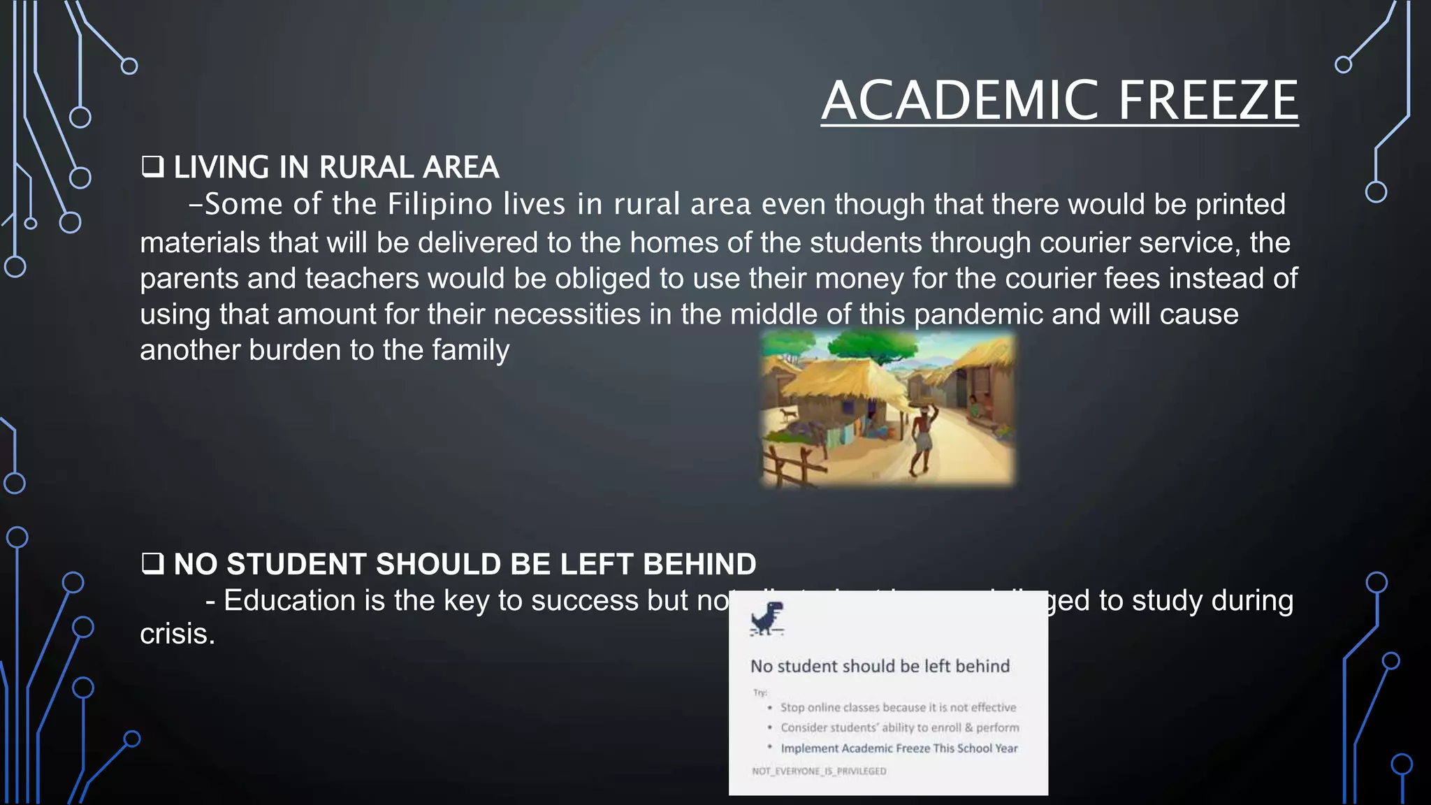 Academic freeze | PPTX