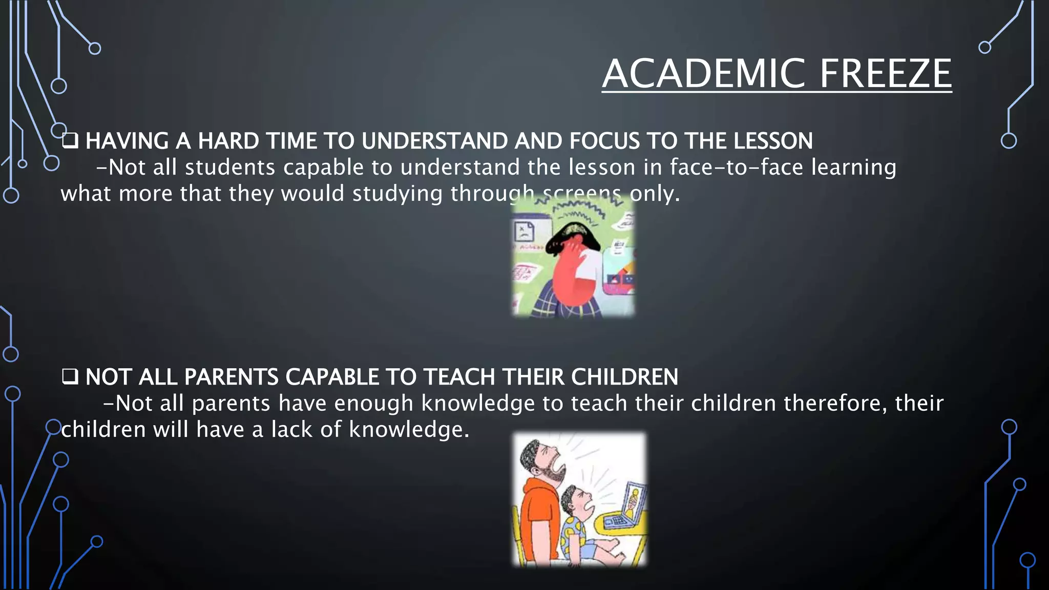 Academic freeze | PPTX