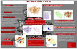 GEOSPATIAL DATA SOURCES | PPTX