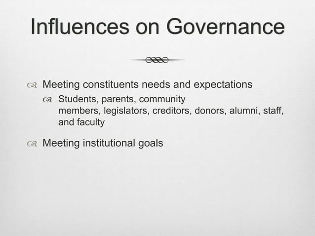 Academic governance | PPTX