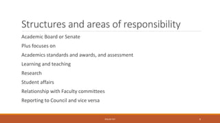 Academic governance for an Open University | PPT