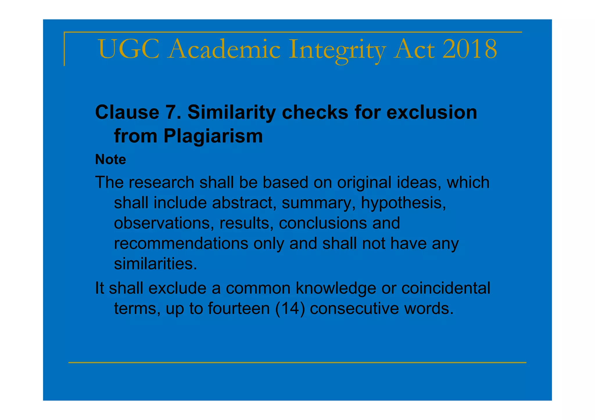 Academic Integrity and Preventing Plagiarism by V. Sriram | PPT