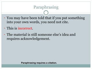 Plagiarism 7th Grade | PPT