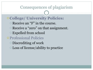 Plagiarism 7th Grade | PPT